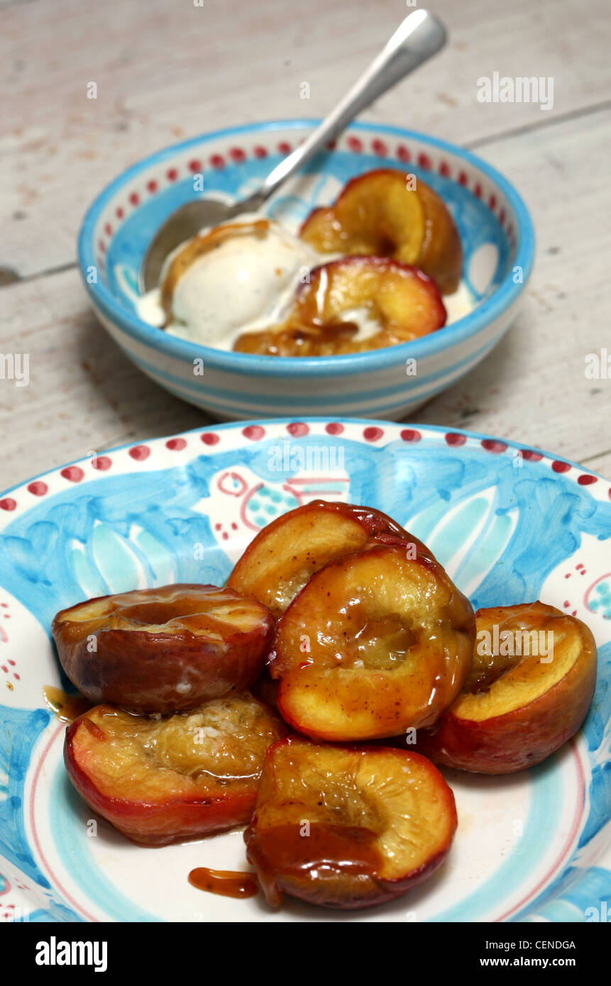 MEL PEACHES BUTTERMILK ICE CREAM, AUSTRALIAN CHEF BILL GRANGER COOKS ...