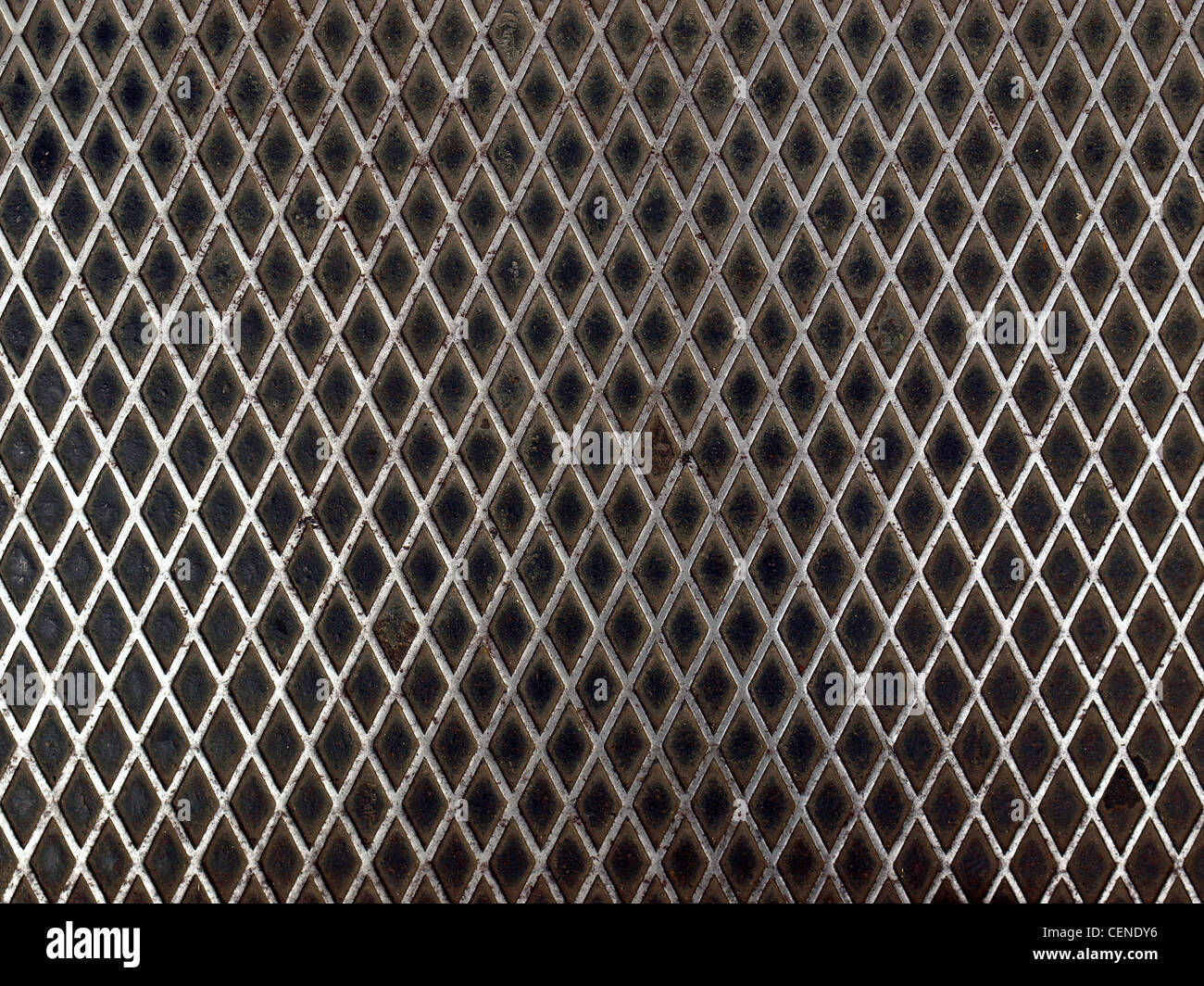 Diamond steel plate useful as a background Stock Photo - Alamy