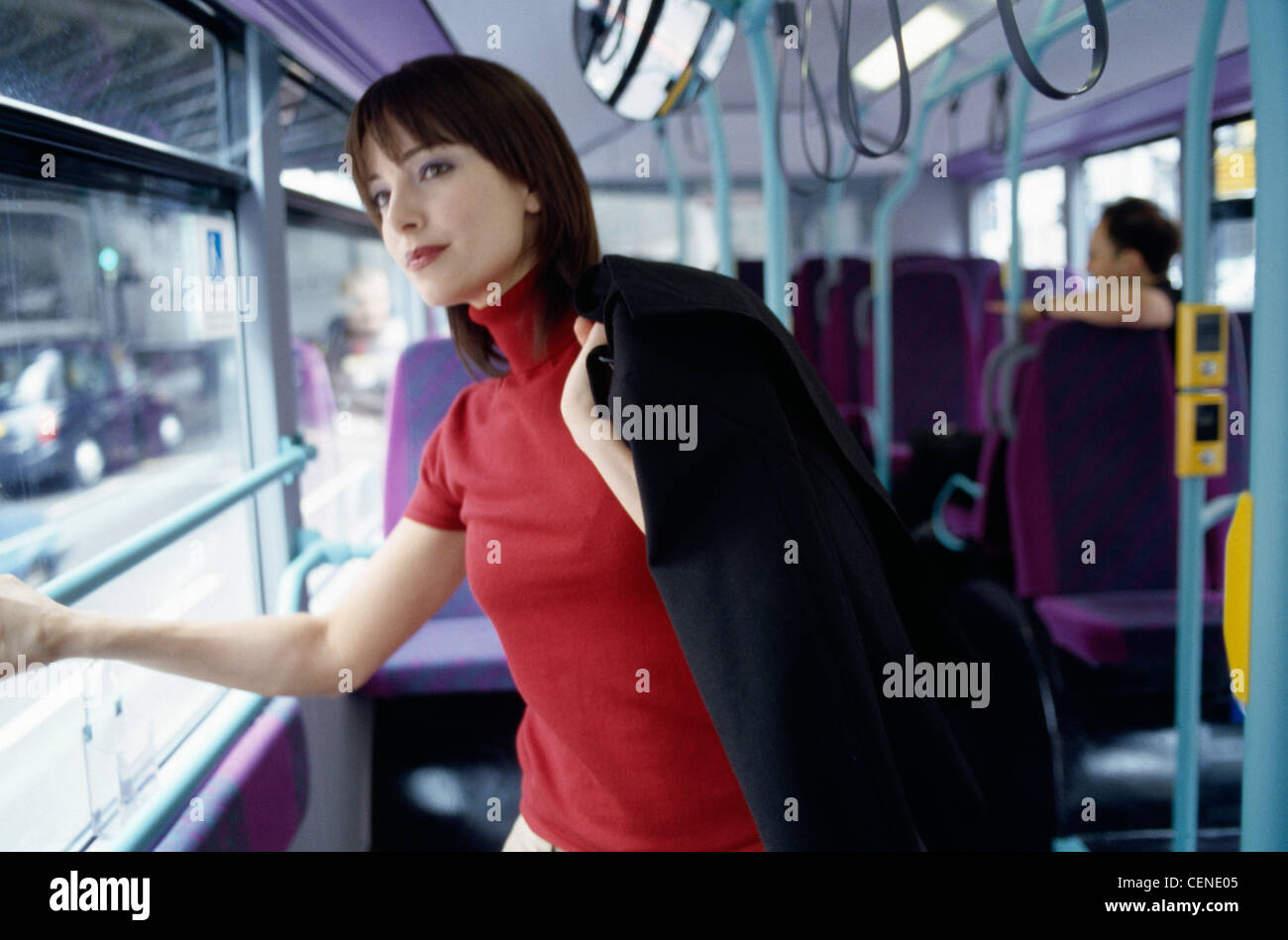 Coat over shoulder hi-res stock photography and images - Alamy