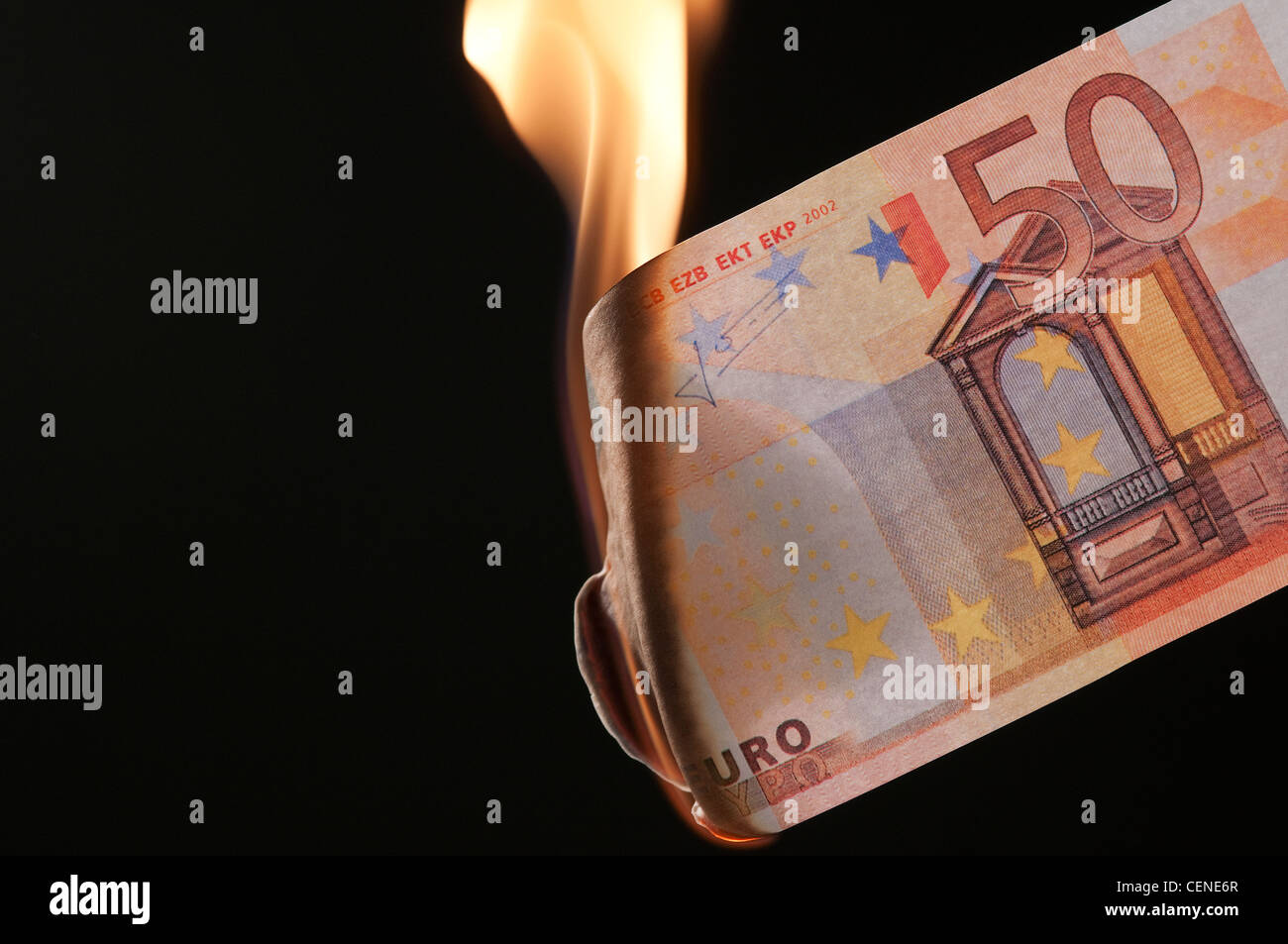 Burning note hi-res stock photography and images - Alamy