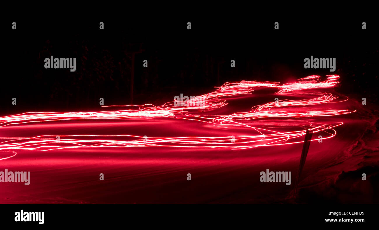 Torchlight parade ski resort hi-res stock photography and images - Alamy