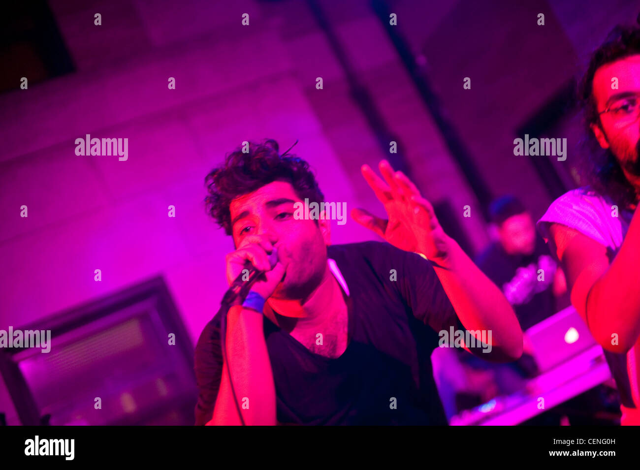 "Das Racist" plays on Friday, 4/30/10 at Steer Roast 2010 Stock Photo ...