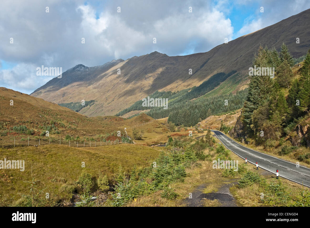 Scottish road a87 hi-res stock photography and images - Alamy