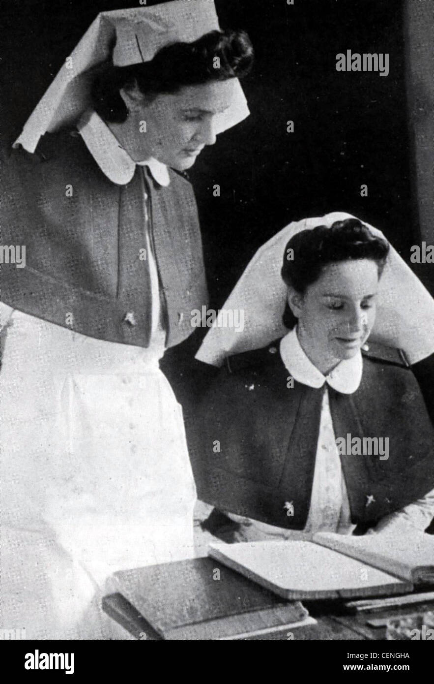 WW11. Military RAF nurses Stock Photo - Alamy