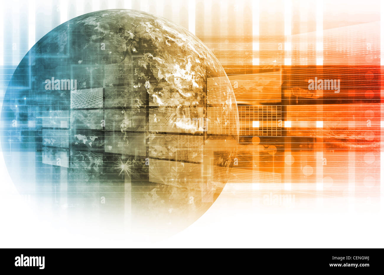 Medical Abstract in Science and Biology Research Stock Photo - Alamy