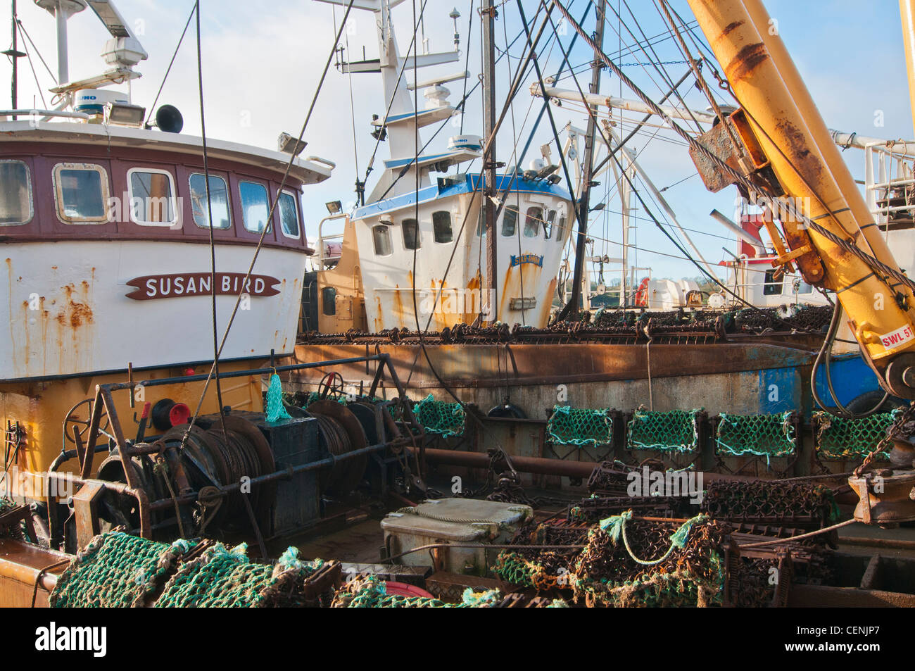 Large fishing trawlers hi-res stock photography and images - Alamy