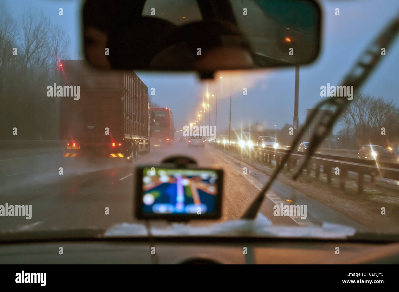 M73 motorway hi-res stock photography and images - Alamy