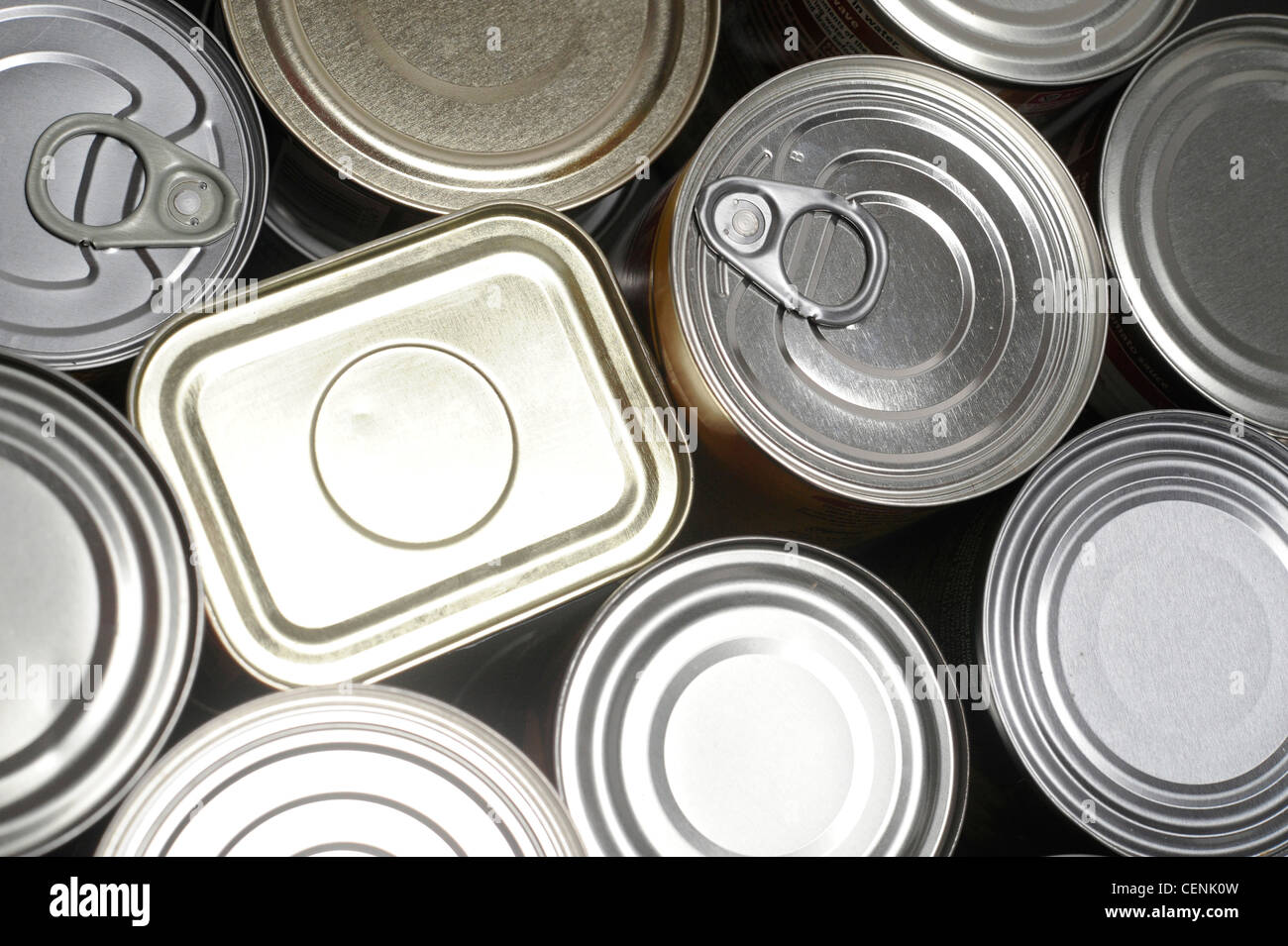 Years Of The Tin Can A still life image of a group of tinned food ...