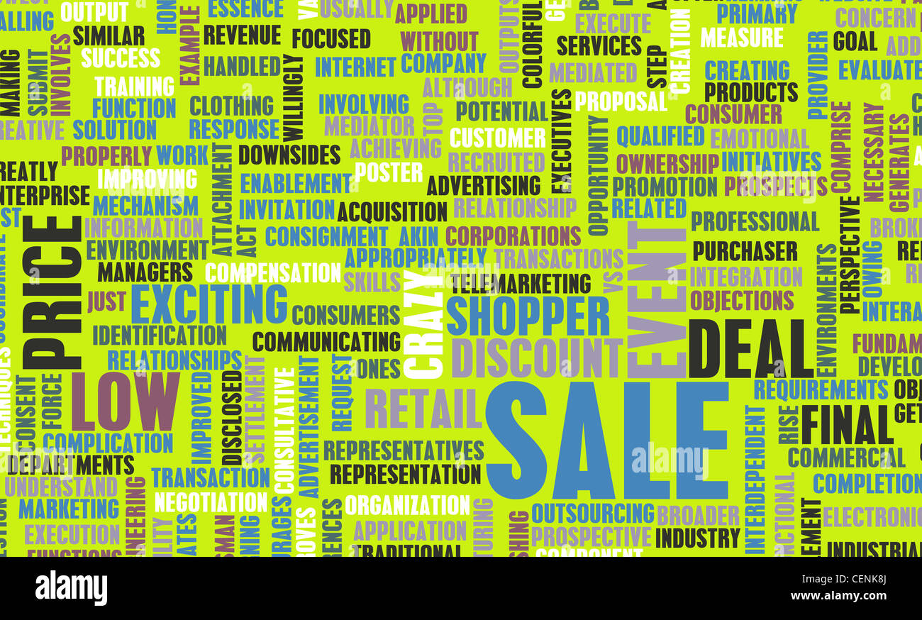 Sale in a Store or Shopping Mall Concept Stock Photo - Alamy