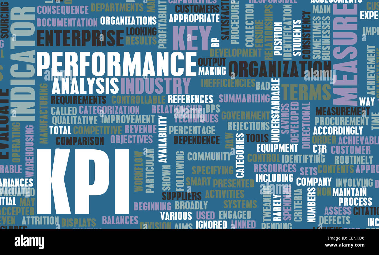 KPI or Key Performance Indicator as Concept Stock Photo - Alamy