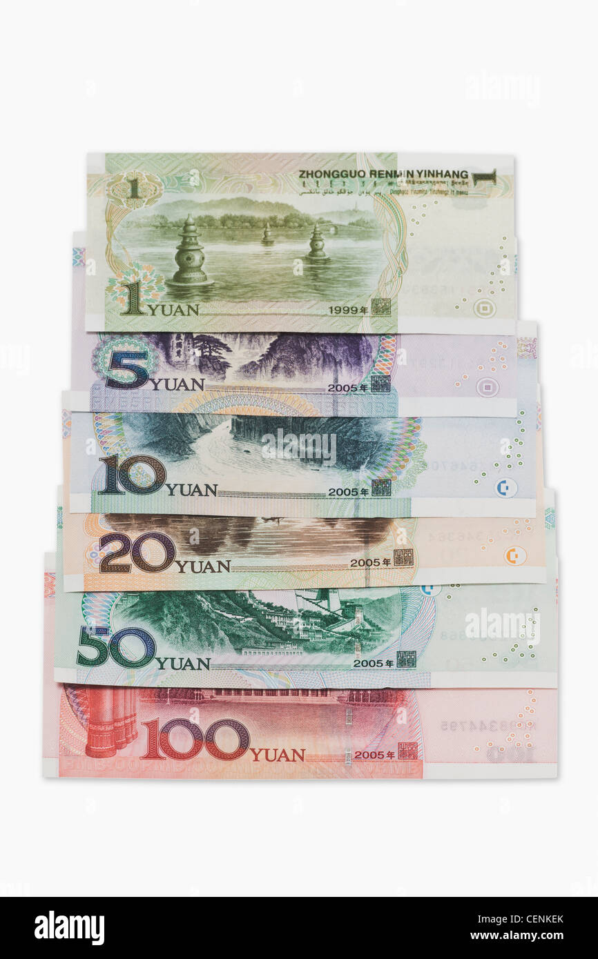 50 rmb banknote Cut Out Stock Images & Pictures - Alamy