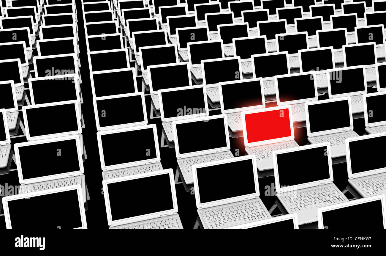 computer Training for Learning as a Concept Stock Photo - Alamy