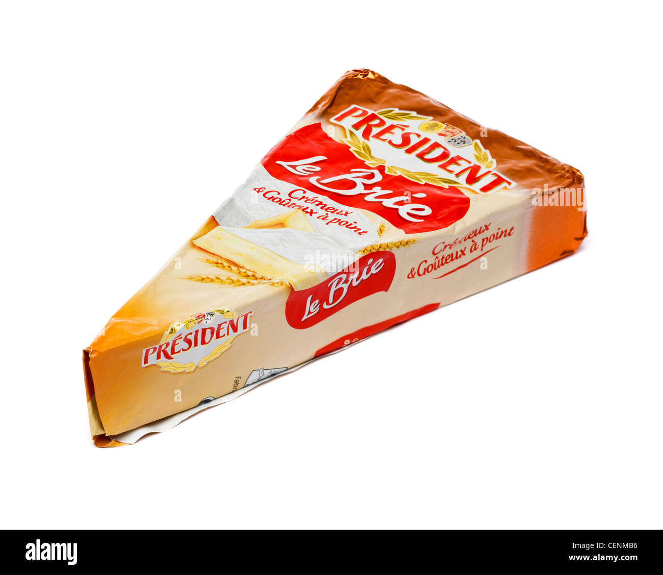 French soft brie cheese Cut Out Stock Images & Pictures - Alamy