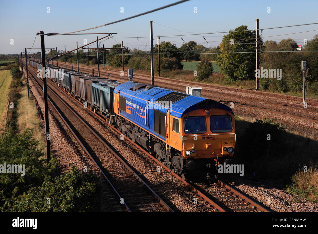 Metronet 66722 Diesel Powered Freight Train Pulling Wagons East Coast ...