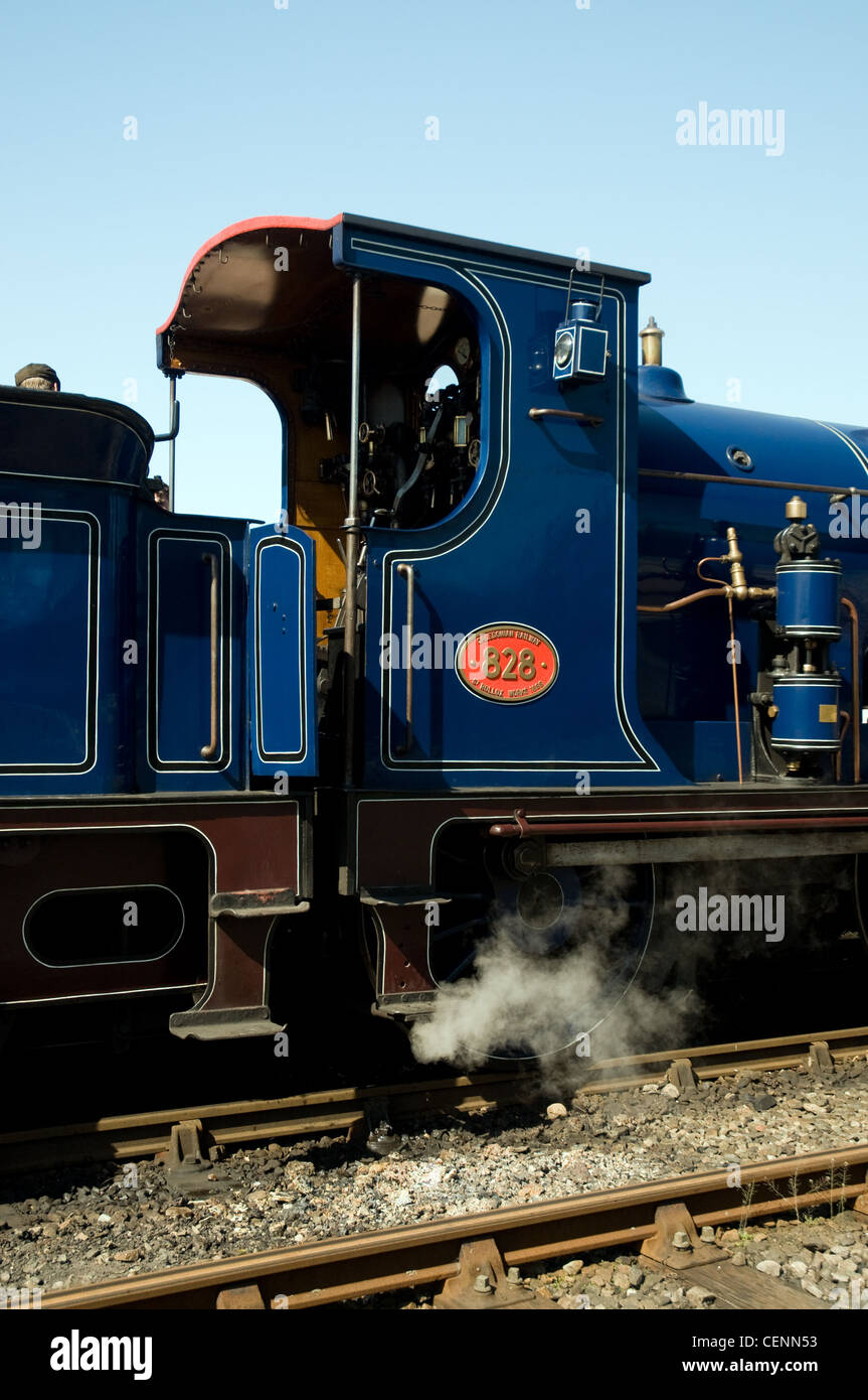 cab of caledonian 0-6-0 steam locomotive 828,mcintosh 812 class,jumbo ...
