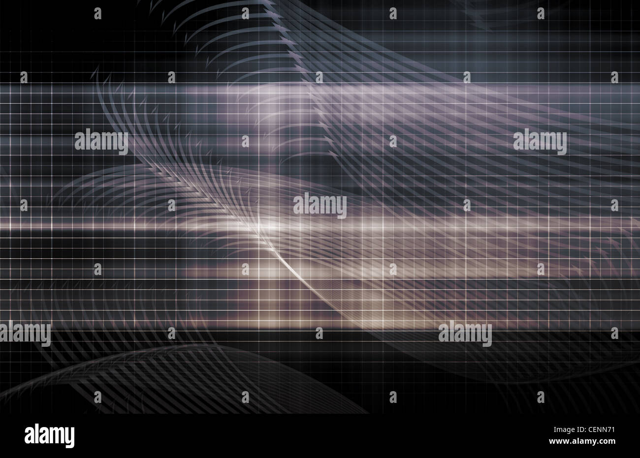 Media Communication on the Internet with Data Art Stock Photo - Alamy