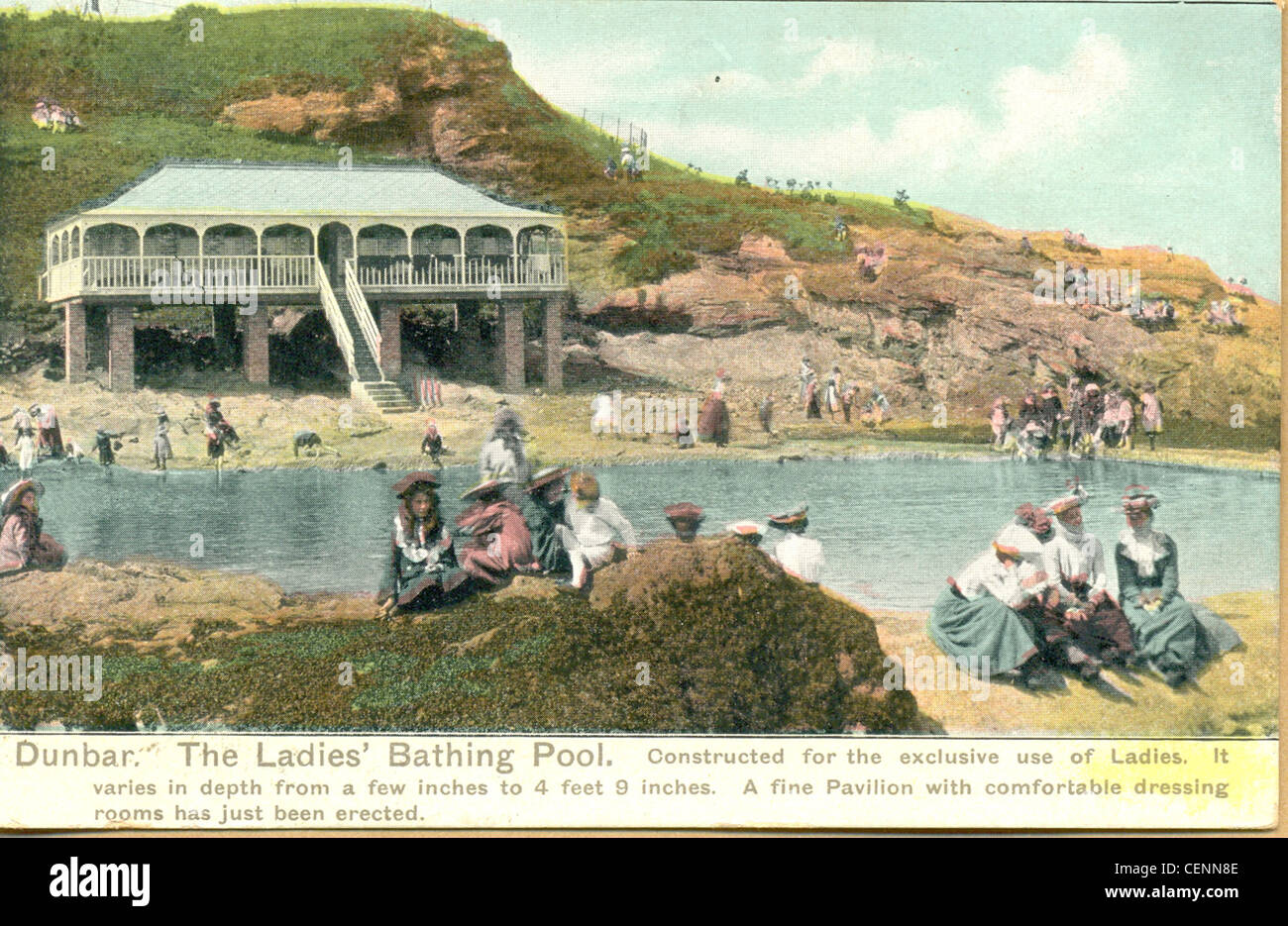 Women swimming hats lido hi-res stock photography and images - Alamy
