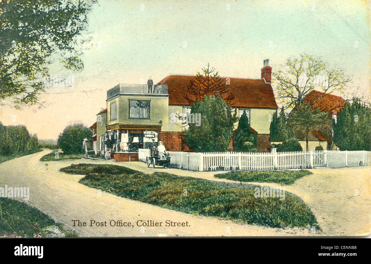 Postcard of The Post Office, Collier Street Stock Photo - Alamy