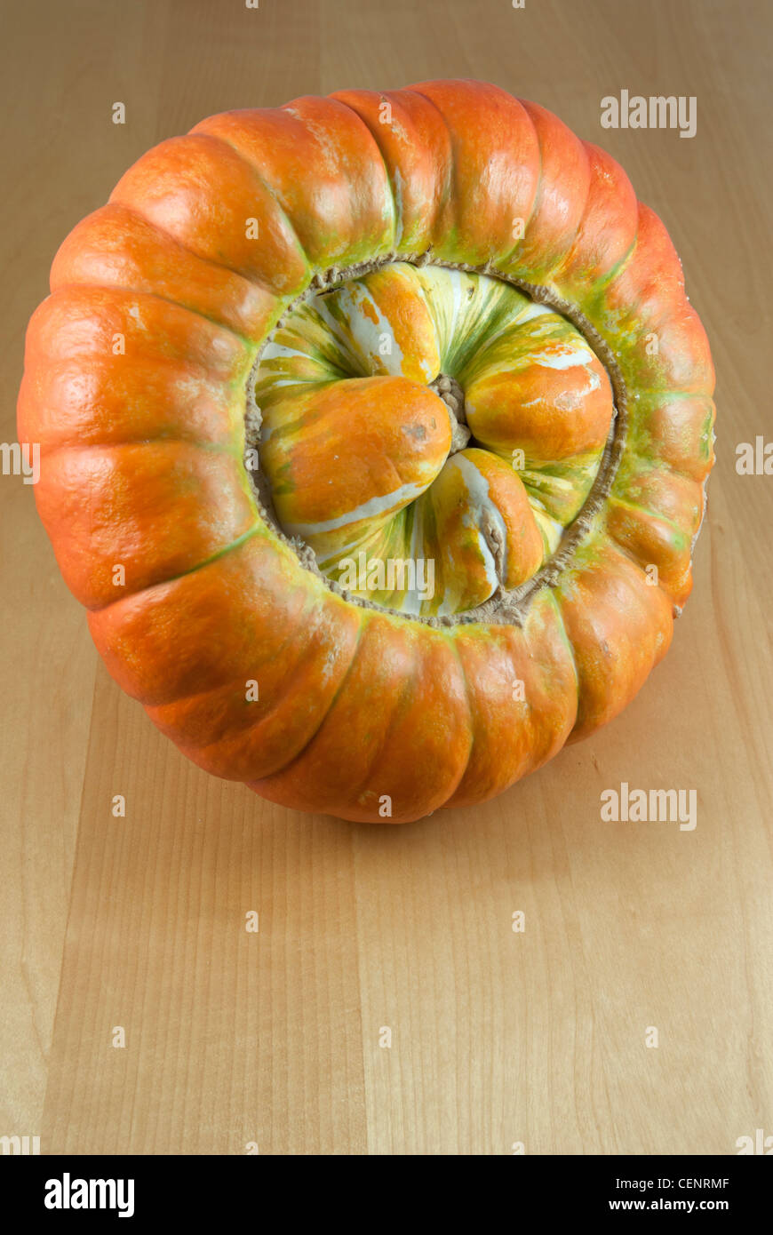 Turk's Turban squash Stock Photo - Alamy