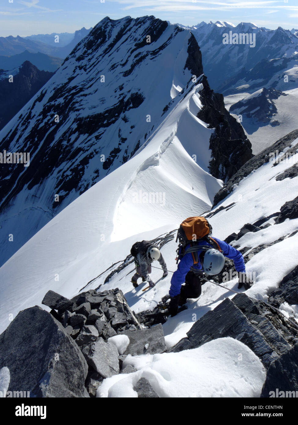 Classic alpine ridge traverse hi-res stock photography and images - Alamy