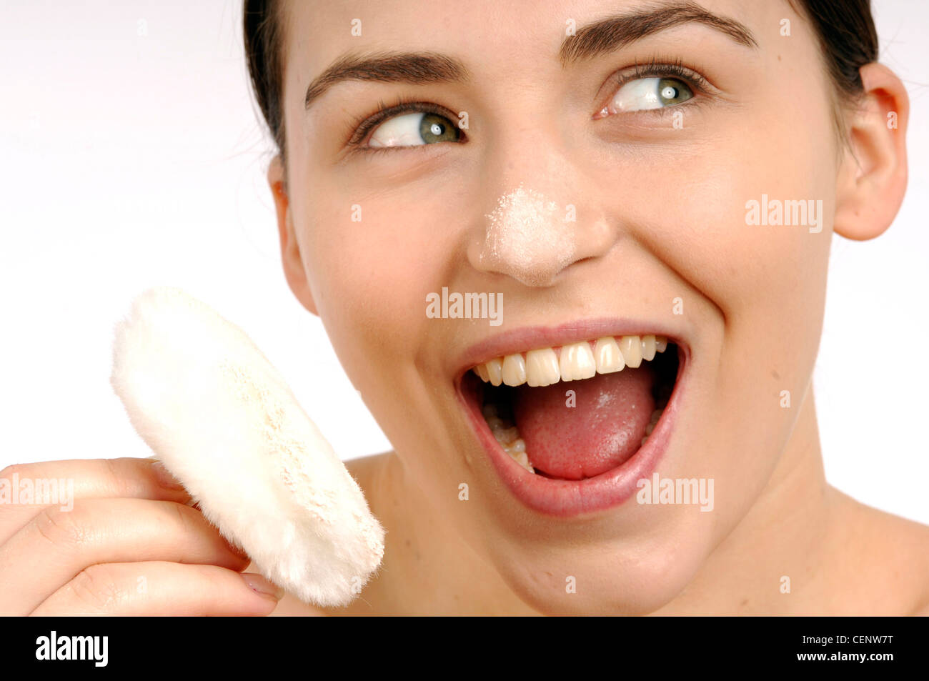 Powdering their nose hi-res stock photography and images - Alamy