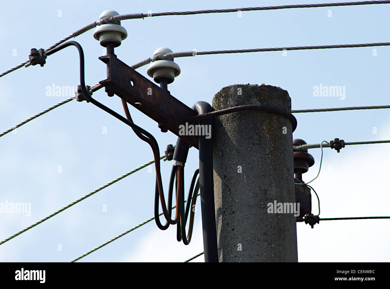 Power pole hi-res stock photography and images - Alamy