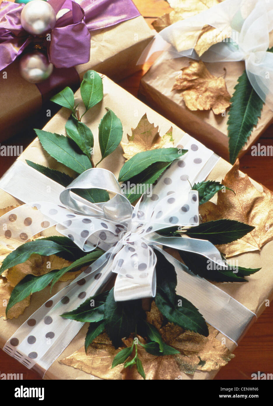 Celebrate with style Stylish ideassetting the scene Presents wrapped ...