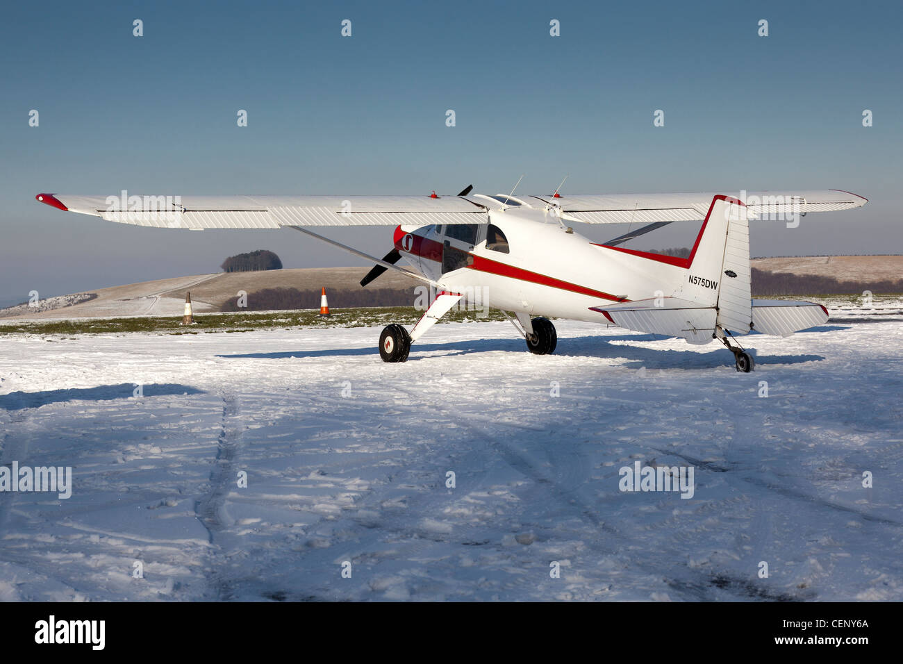 Luscombe aeroplane aircraft hi-res stock photography and images - Alamy