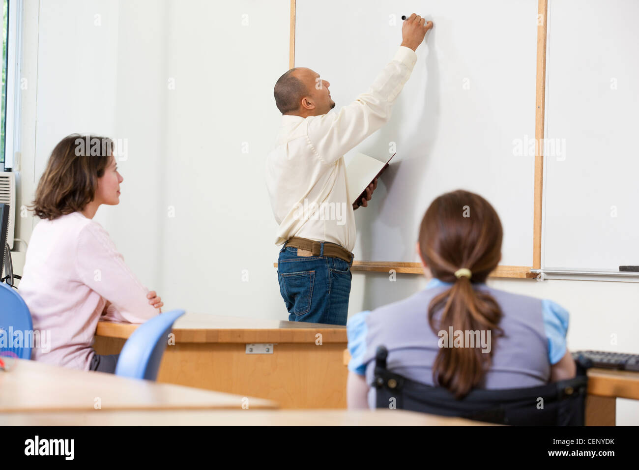 Three student presentation hi-res stock photography and images - Alamy