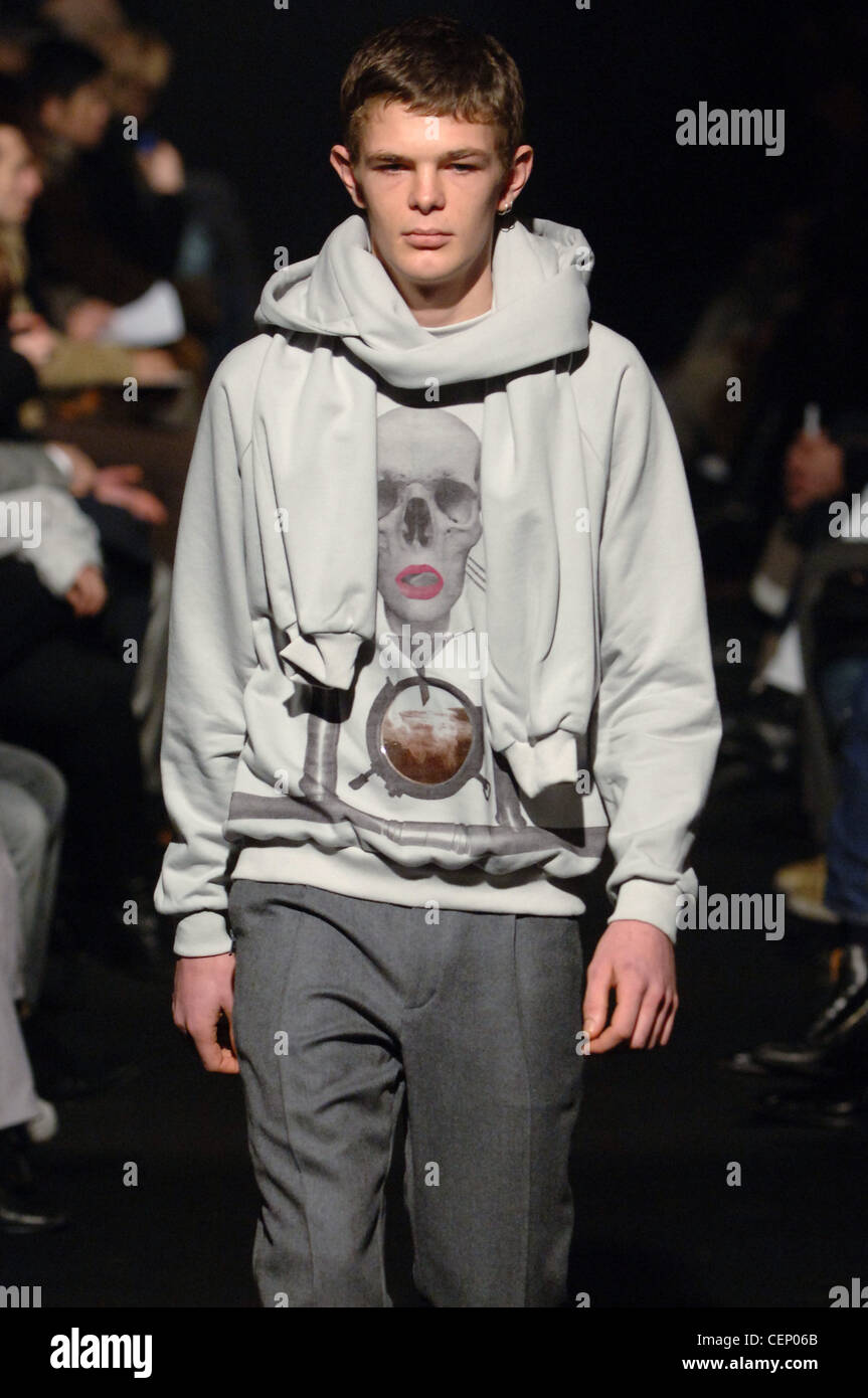 Petar Petrov Ready to Wear Menswear Paris A W Blonde male model wearing ...