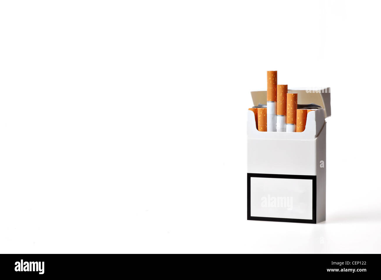 Cigarette Pack Warning Cut Out Stock Images & Pictures - Alamy