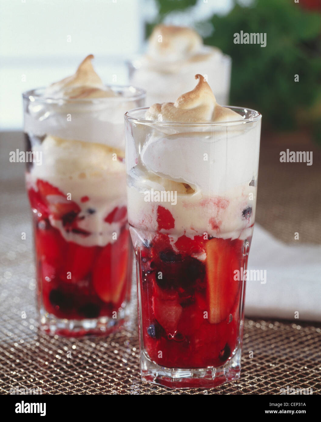 Sweet meets sourish heavenly results Serve desserts of meringue, fruit ...