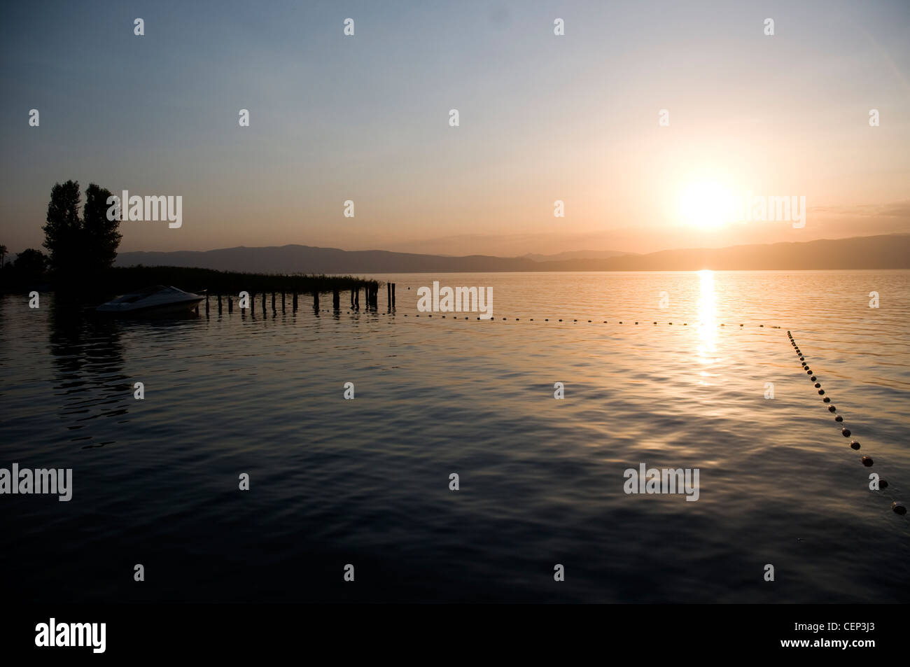 Ohrid sunset hi-res stock photography and images - Alamy