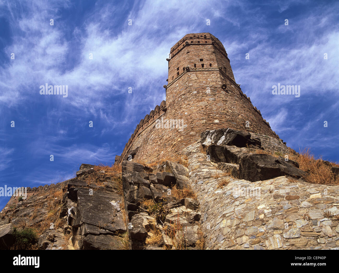 Inside The Impressive 15Th Century Fort Of Kumbhalgarh; Rajasthan India ...