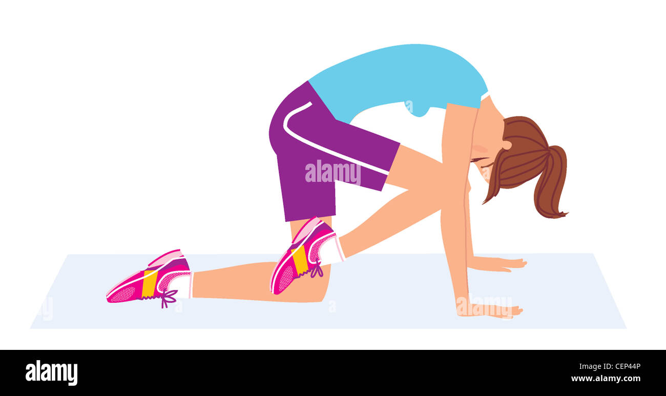 Woman all fours hi-res stock photography and images - Alamy