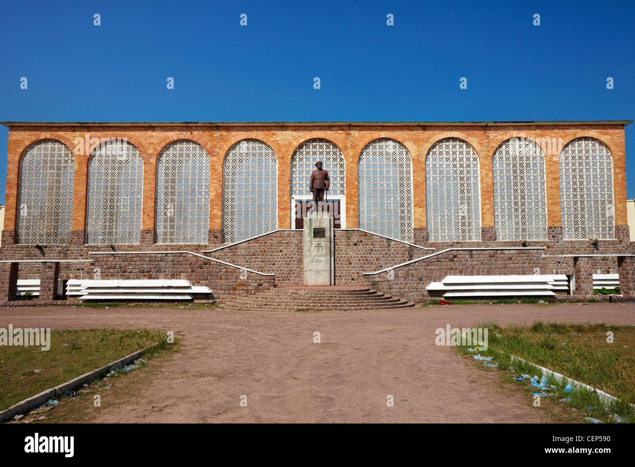 Felix Eboue Monument, Brazzaville, Republic of Congo, Africa Stock ...
