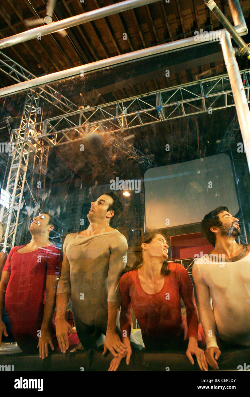 STREB extreme action company Stock Photo - Alamy