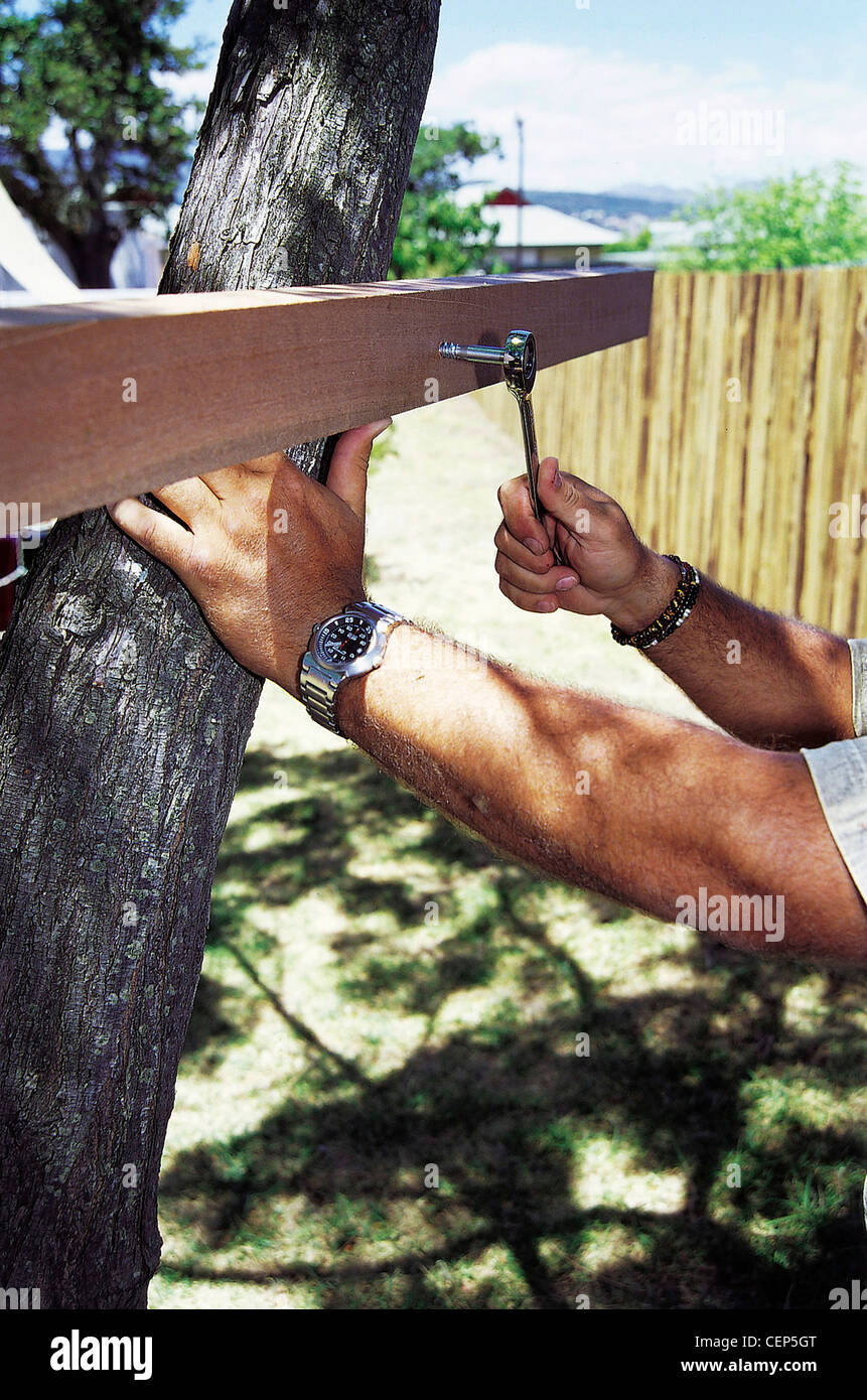 Treehouse Wooden Arrow Sign