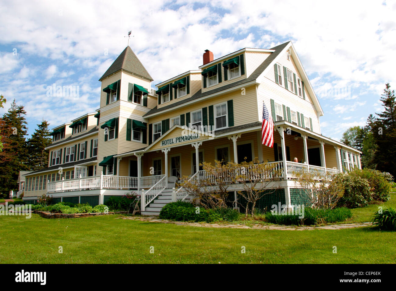 Hotel pemaquid High Resolution Stock Photography and Images - Alamy