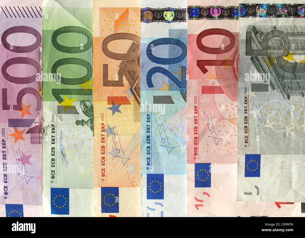 Euro banknote (currency of the European Union Stock Photo - Alamy