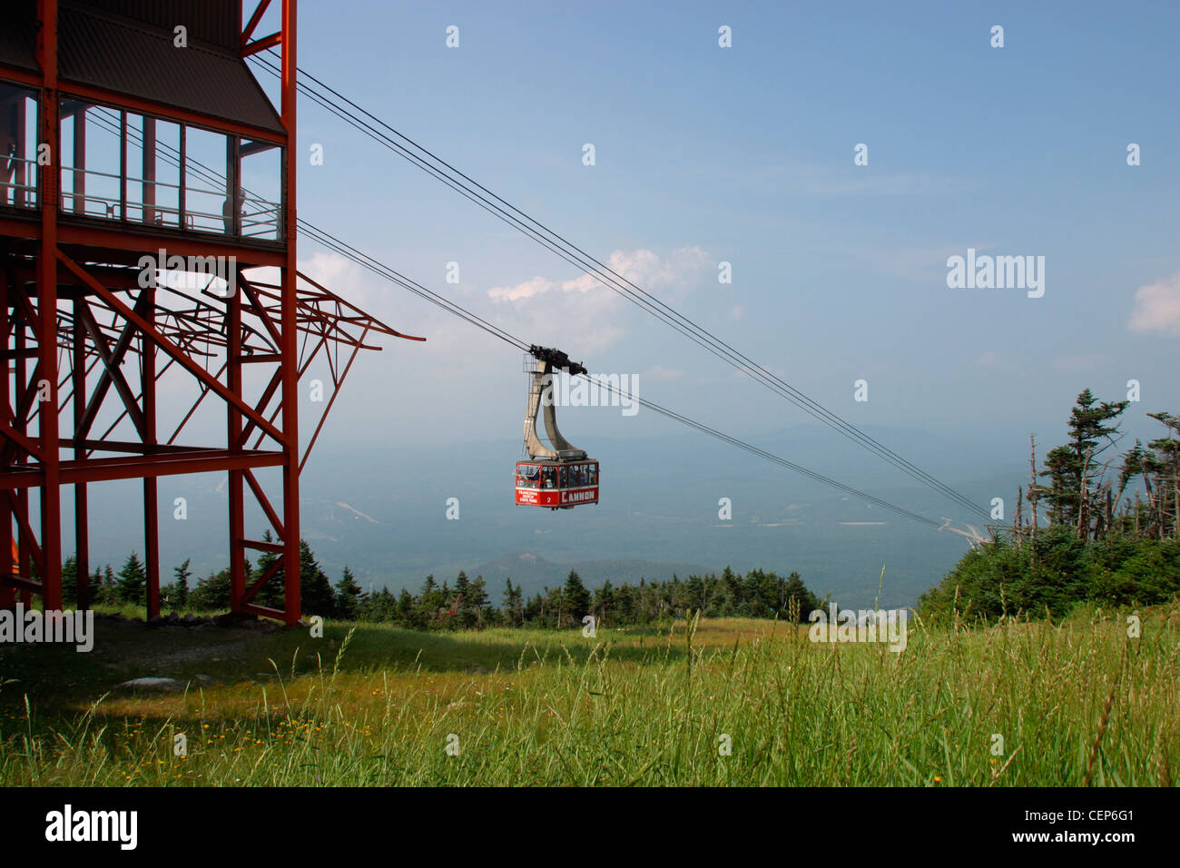 Cannon Mountain Tramway Franconia, New Hampshire New England Stock ...