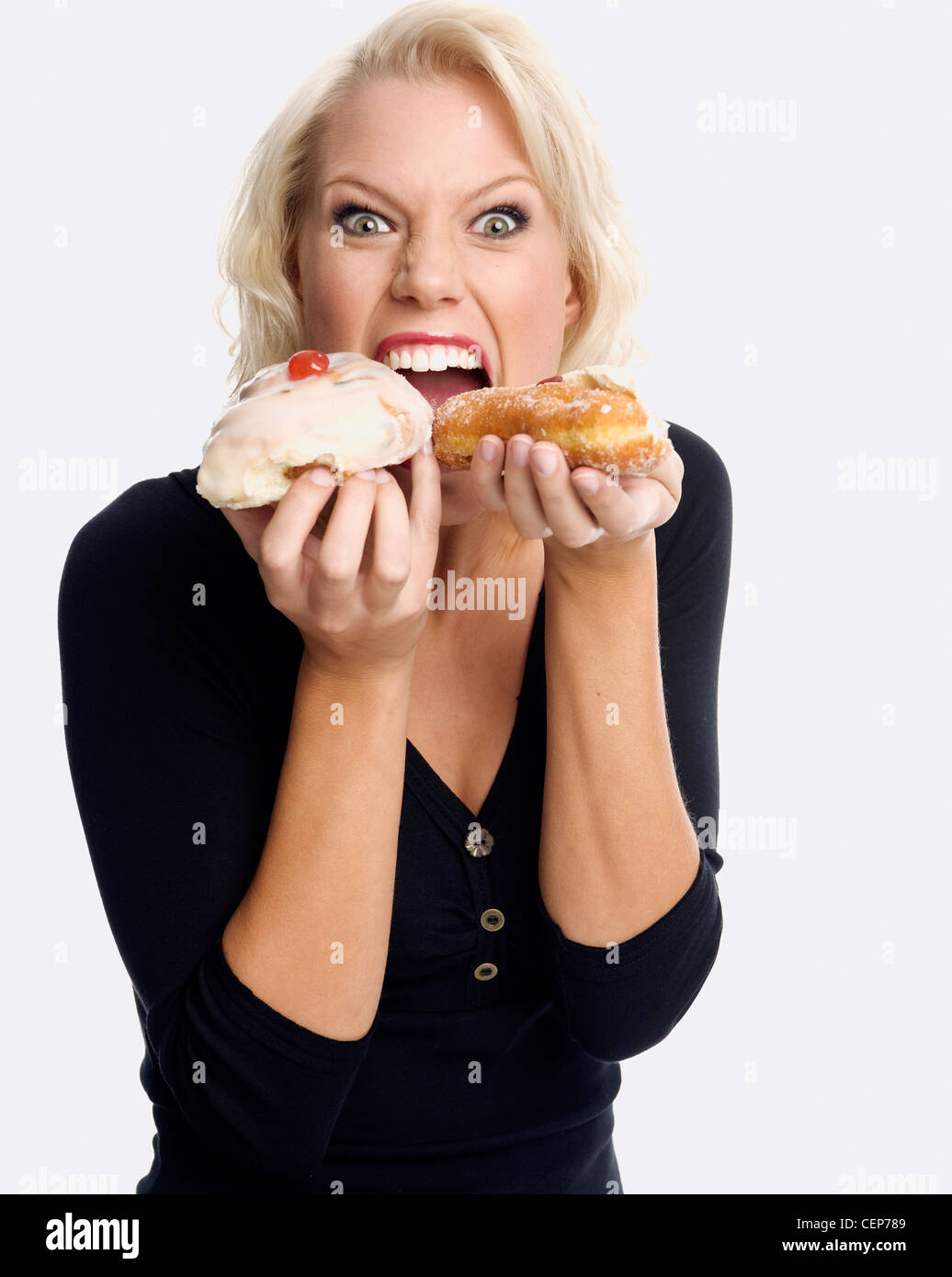 Scoffing cake hi-res stock photography and images - Alamy