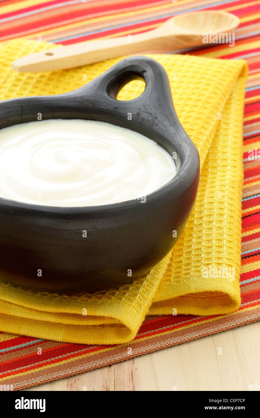Crema agria hi-res stock photography and images - Alamy