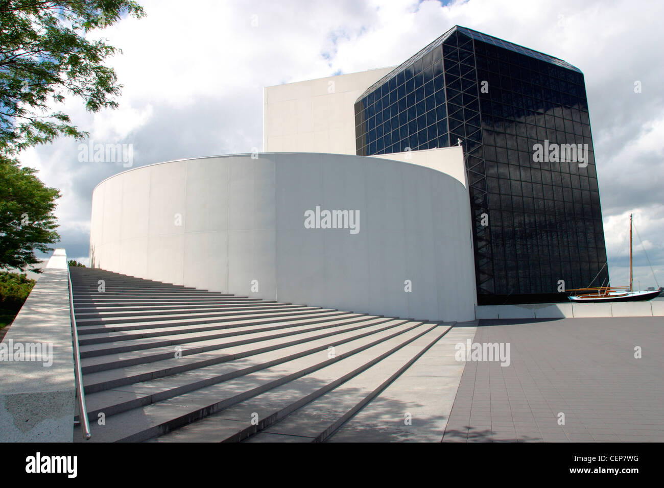 JFK Library Boston Massachusetts Stock Photo - Alamy