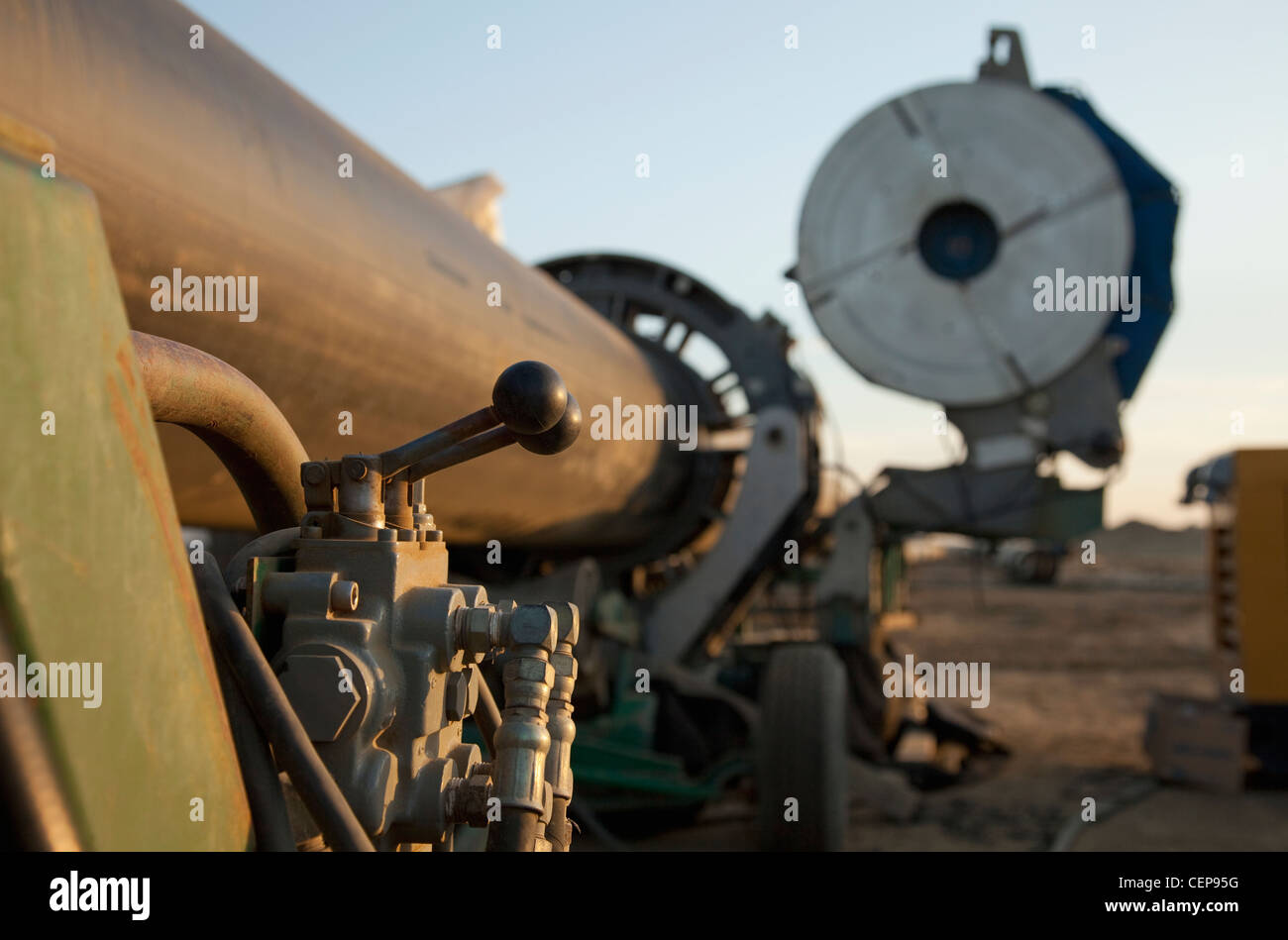 installation of sewer pipe on freeway construction; edmonton, alberta ...