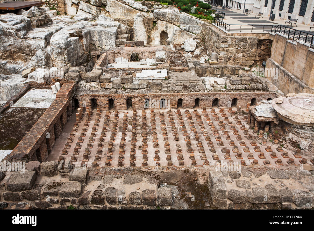 Roman ruins in downtown Beirut, Lebanon Stock Photo - Alamy