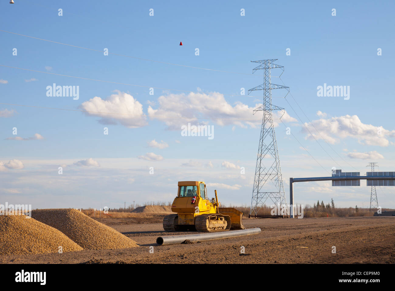 View road construction sign hi-res stock photography and images - Alamy