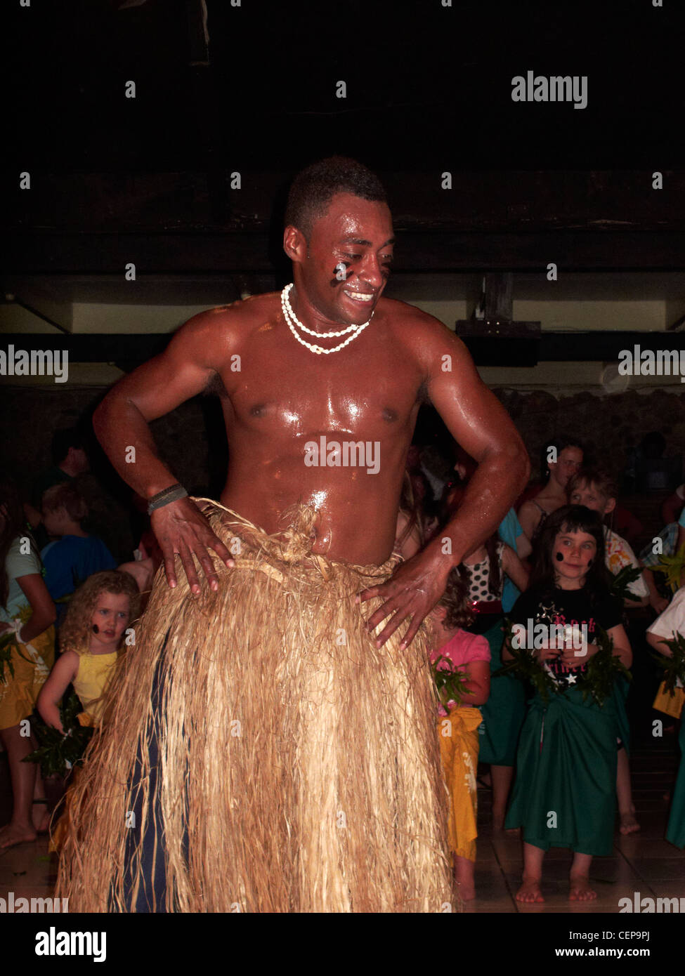 Grass skirt fiji hi-res stock photography and images - Alamy