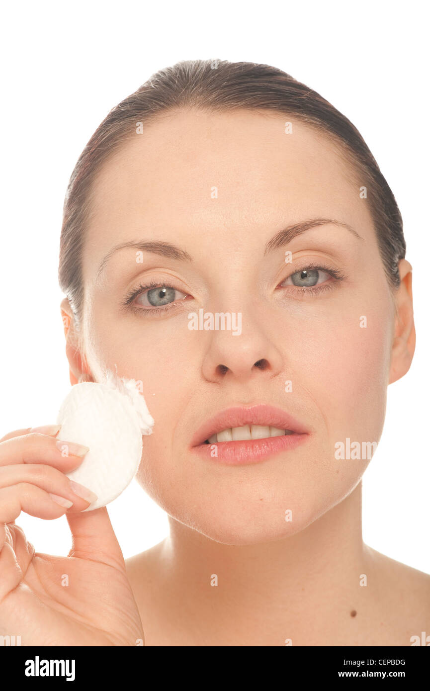 Before and AfterStep-by-step beauty Stock Photo - Alamy