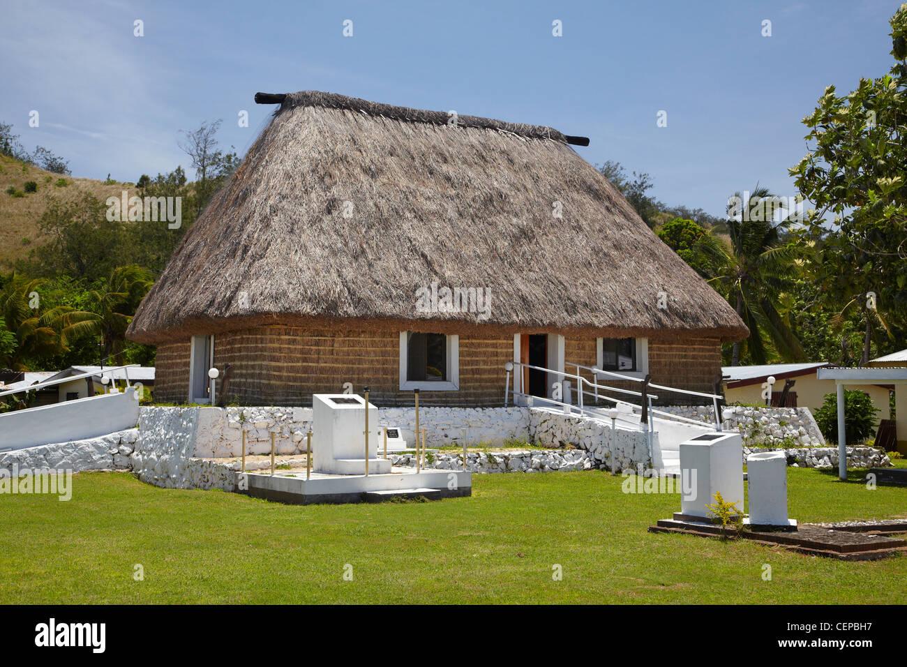 Fiji traditional house High Resolution Stock Photography and Images - Alamy